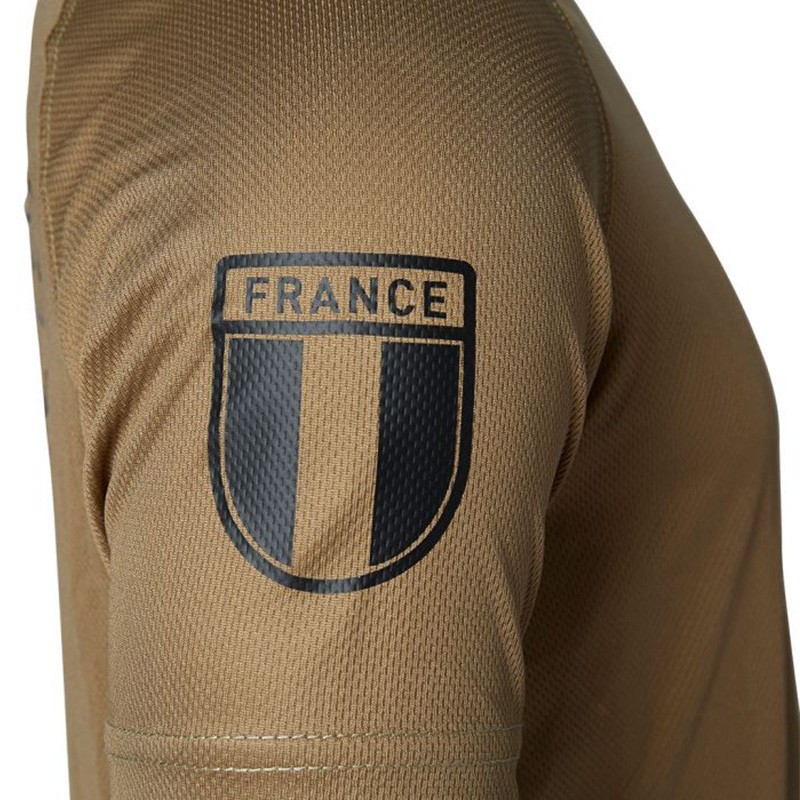 T-shirt Militaire French Army Respirant Ares Tan - Pro Army Taille L