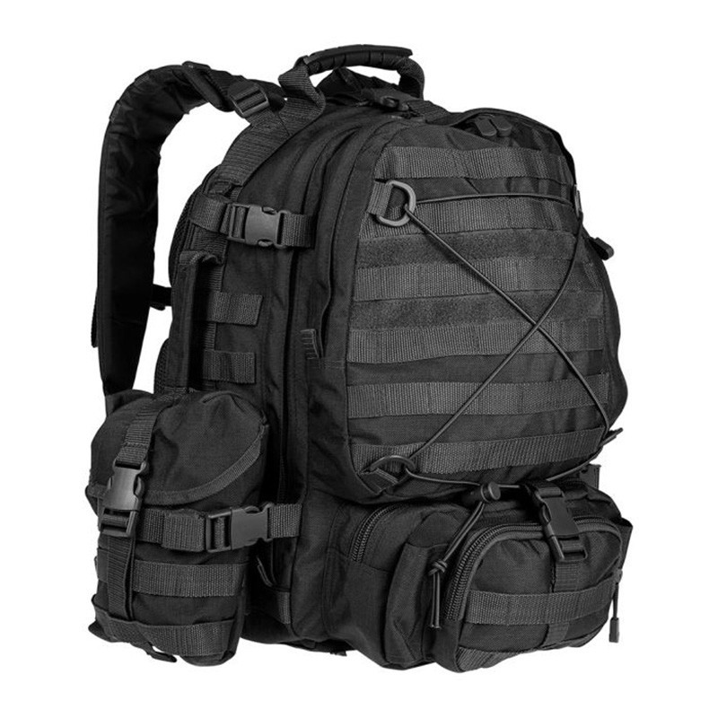 Sac à Dos Militaire Ares Cougar 45L Noir - Pro Army Couleur Noir