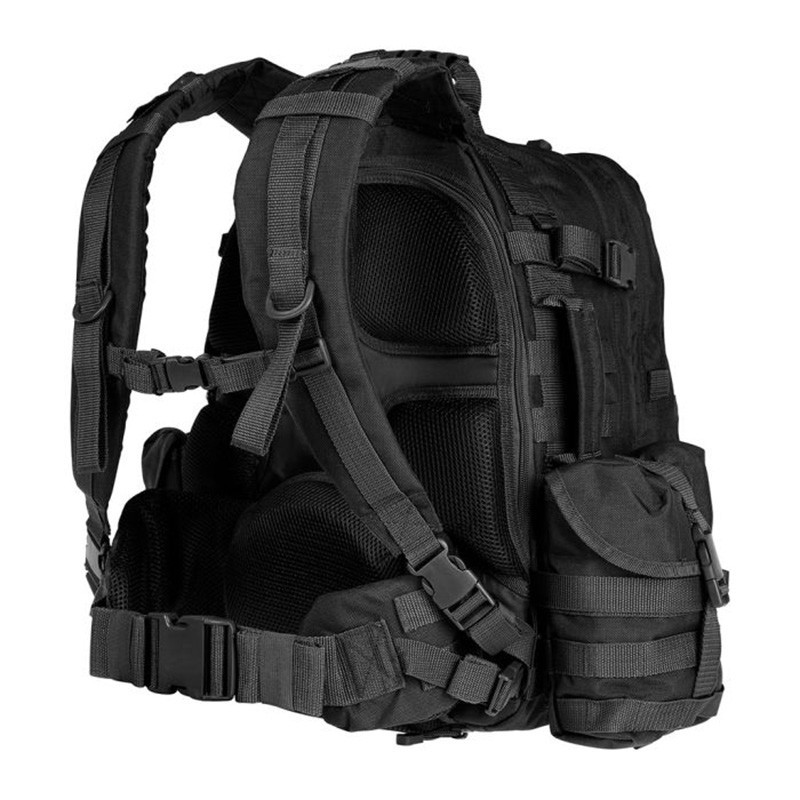Sac à Dos Militaire Ares Cougar 45L Noir - Pro Army Couleur Noir